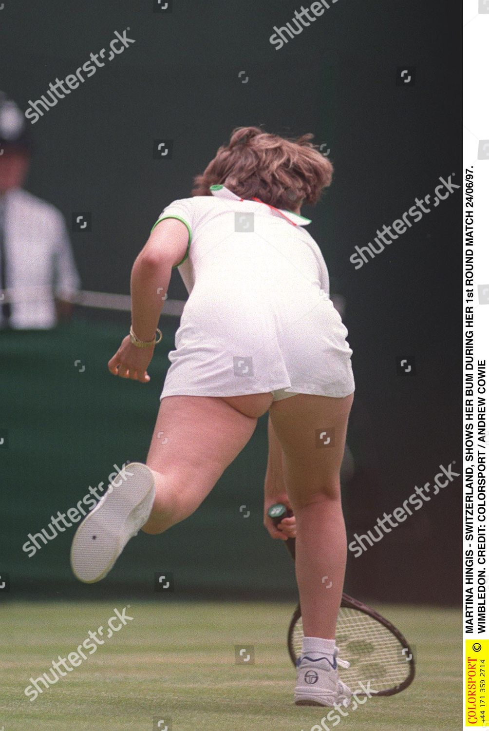 Martina Hingis Switzerland Shows Her Bum Editorial Stock Photo - Stock Image | Shutterstock ...