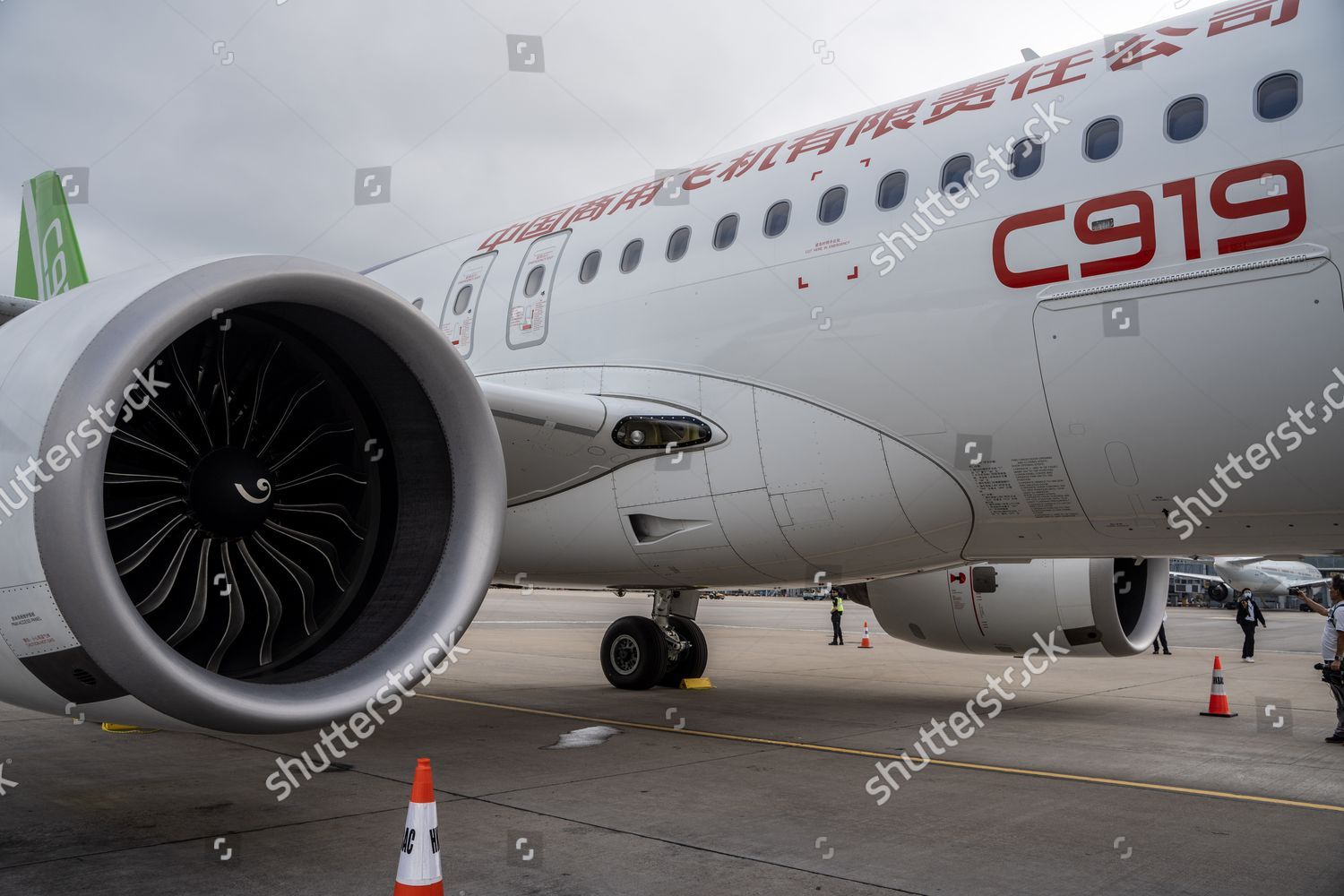 Engine Comac C919 Developed By Chinese Editorial Stock Photo - Stock Image | Shutterstock Editorial