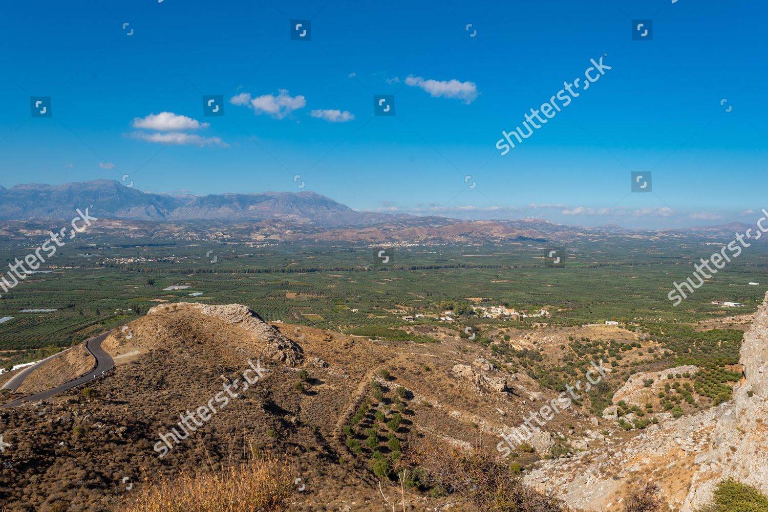 Messara Plain Alluvial Plain Southern Crete Editorial Stock Photo - Stock Image | Shutterstock ...