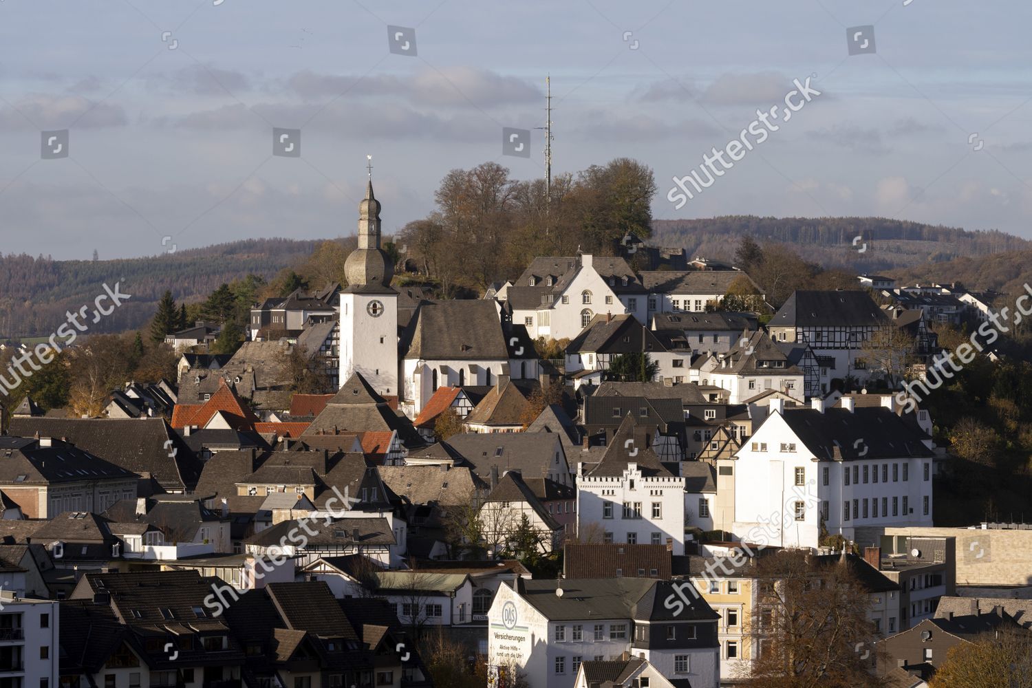 Arnsberg Old Town Centre View Ehmsendenkmal Editorial Stock Photo - Stock Image | Shutterstock ...