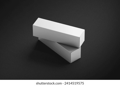3d Ilustration Packaging Boxes Mockup Isolated Stock Illustration 2414519575 | Shutterstock