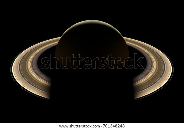 3d Render Dramatic Lit Planet Saturn Stock Illustration 701348248 ...
