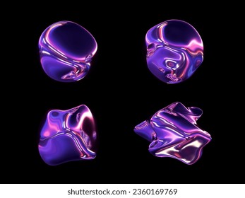 3d Render Set Geometric Objects Icons Stock Illustration 2323875509 | Shutterstock