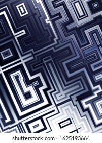 Maze Background Labyrinth Walls Paths Isometric Stock Vector (Royalty Free) 2236393545 ...