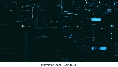 3d Rendering Abstract Technology Computer Circuit Stock Illustration 2074450426 | Shutterstock
