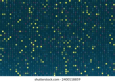 Artificial Intelligence Machine Learning Abstract Digital Stock Illustration 2400118859 ...