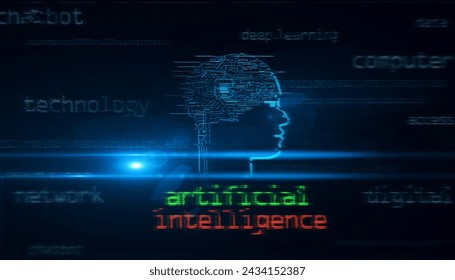 Artificial Intelligence Neural Networks Ai Symbol Stock Illustration 2434152387 | Shutterstock