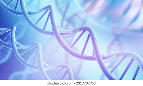 Blue Dna Structure Isolated Background 3d Stock Illustration 2317737763 | Shutterstock