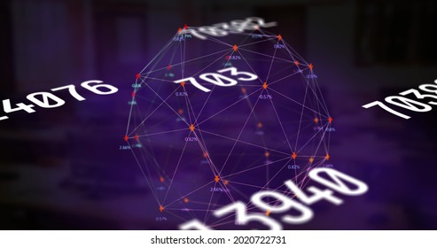 Changing Numbers Globe Network Connections Spinning Stock Illustration 2020722731 | Shutterstock