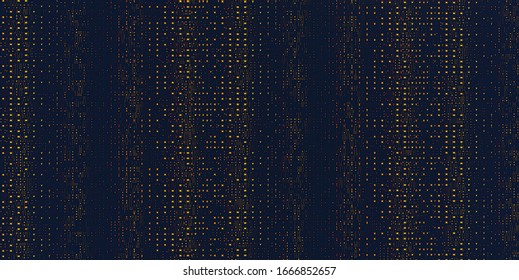 Abstract Numbers Matrix Background Binary Computer Stock Vector ...