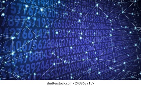 Cyber Crime Lines Binary Code Background Stock Illustration 2419142419 | Shutterstock