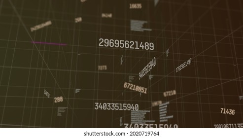 Digital Image Multiple Changing Numbers Floating: ภาพประกอบสต็อก 2020719764 | Shutterstock