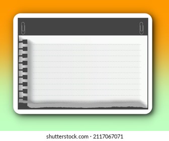 Draft Template Form Note Stock Illustration 2117067071 | Shutterstock