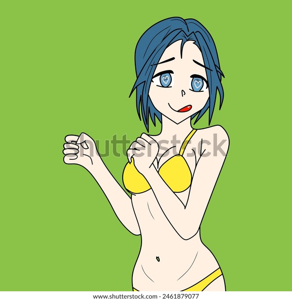 Sexy Anime Babes Over 15 Royalty Free Licensable Stock Illustrations And Drawings Shutterstock 