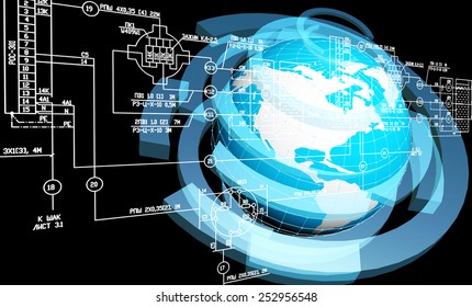 Ecomputer Engineering Technology Stock Illustration 353785097 ...