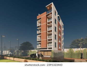 125 5 Story Commercial Building Images, Stock Photos, 3D objects ...