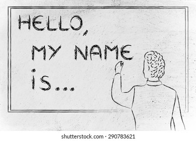 20 Teacher Writing Student Names On Blackboard Royalty-Free Images ...