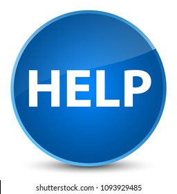 Help Button Round Shape 3d Vector Stock Vector (Royalty Free) 292355339 ...