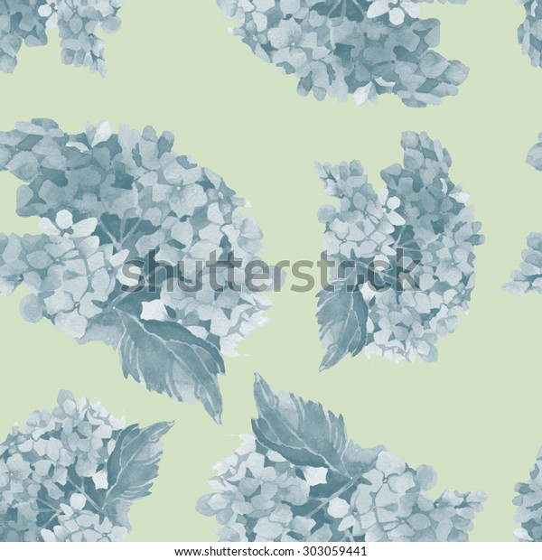 Hydrangea Pattern 5 Stock Illustration 303059441 | Shutterstock