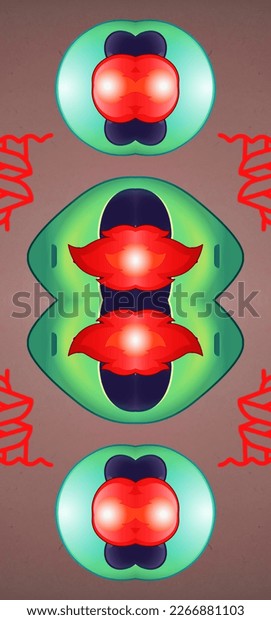Imaginary Object Look Like Traffic Signal Stock Illustration 2266881103 ...