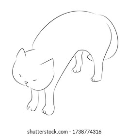 236 Cat Cow Pose Stock Illustrations, Images & Vectors | Shutterstock