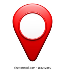 Realistic 3d Mark Location Locate Pin Stock Vector (Royalty Free ...