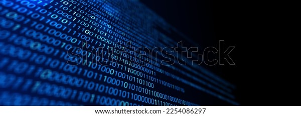 Matrix Binary Numbers Binary Computer Code Stock Illustration 2254086297 | Shutterstock