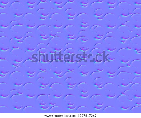 Normal Map Texture Computer Generated Image Stock Illustration ...