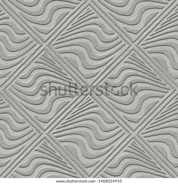 Plaster Wall Seamless Texture Square Pattern Stock Illustration ...