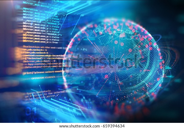 Programming Code Abstract Technology Background Software Stock ...