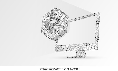 Python Coding Language Sign On Computer Stock Vector (Royalty Free ...