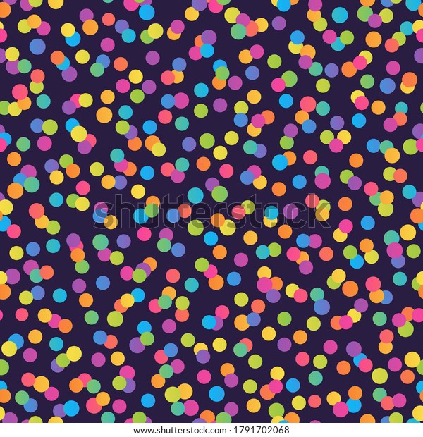 Rainbow Gradient Seamless Pattern Bright Colorful Stock Illustration ...