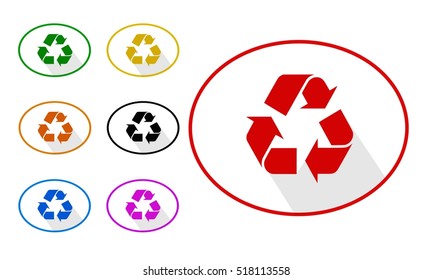 V Plastic Recycling Code Icon Set Stock Vector (Royalty Free) 2409633153 | Shutterstock