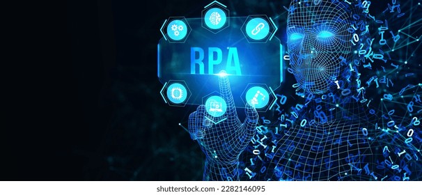 Rpa Robotic Process Automation Innovation Technology Stock Illustration 2282146095 Shutterstock