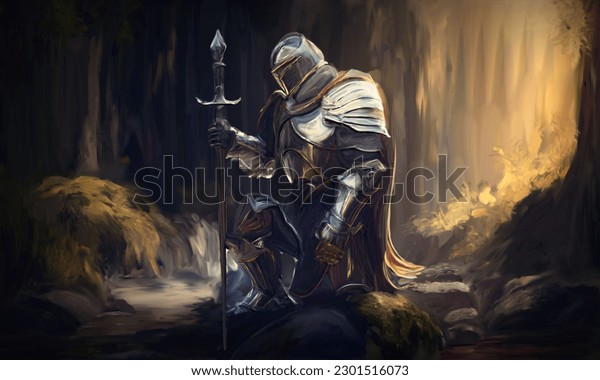 764 imágenes, fotos de stock, objetos en 3D y vectores sobre Medieval warrior kneeling ...