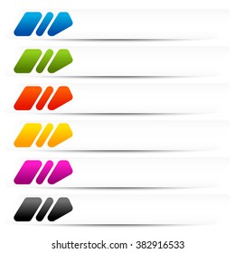 Tags Template Design Modern Tag Design Stock Vector (Royalty Free ...