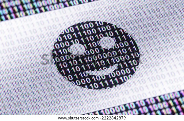 Smile Icon Binary Code Array Bits Stock Illustration 2222842879 | Shutterstock