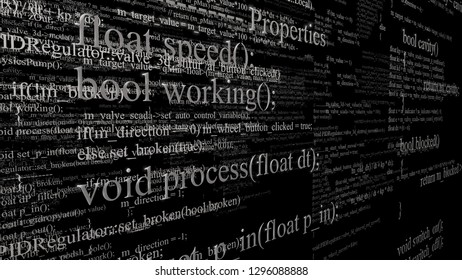 Software Source Code Layers Program Code Stock Illustration 1296088888 | Shutterstock