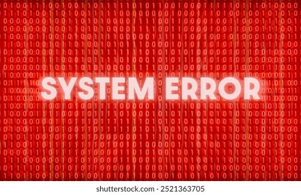 System Error Digital Numbers Background Error Stock Vector (Royalty Free) 488382127 | Shutterstock