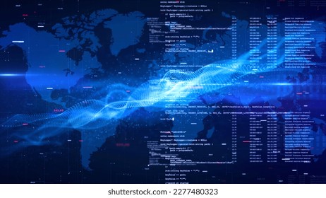 Typing Code Cyber Security Hacking Internet Stock Illustration 2277480323 | Shutterstock