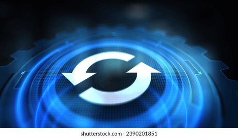 Update System Upgrade Software Version Technology Stock Illustration ...