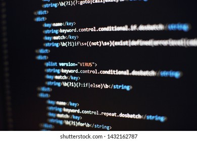 Abstract Computer Script Code Programming Code Stock Photo 1432162787 | Shutterstock