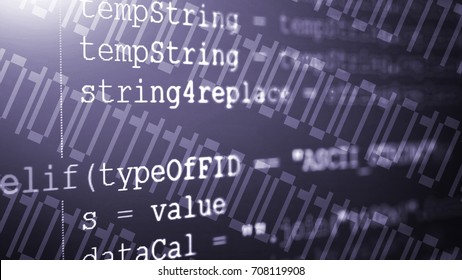 Abstract Computer Script Code Programming Code Stock Photo 708119908 | Shutterstock
