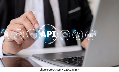 Api Application Programming Interface Software Development Stock Photo ...