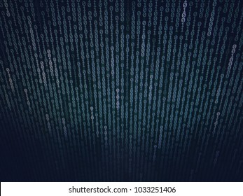 Binary Text Coding Background Moving Vertically Stock Photo 1033251406 ...