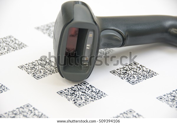 Bluetooth Barcode Qr Code Scanner Scan Stock Photo 509394106 | Shutterstock