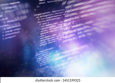 Programming Source Code Html Website Development Stock Photo 1369663580 | Shutterstock