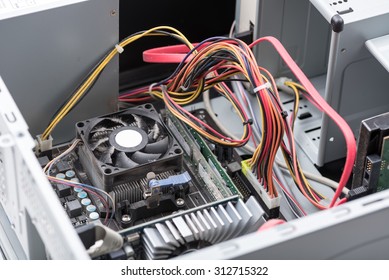 Hardware Parts Inside Cpu Photos and Images | Shutterstock