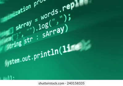 Software Developer Programming Code Abstract Computer Stock Photo 235172095 | Shutterstock