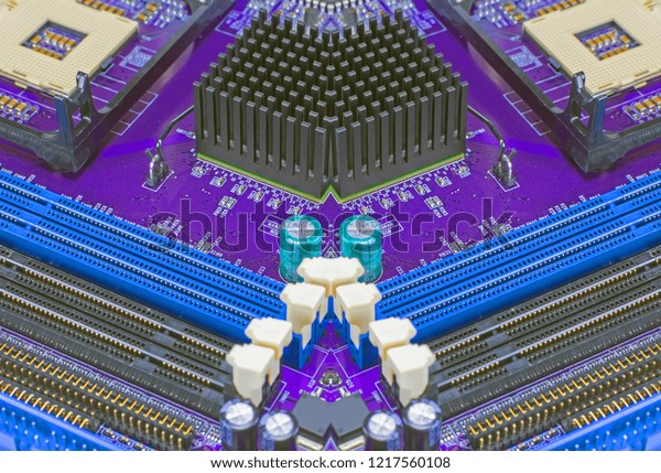 Empty Cpu Processor Socket Pins On Stock Photo 1217560108 | Shutterstock